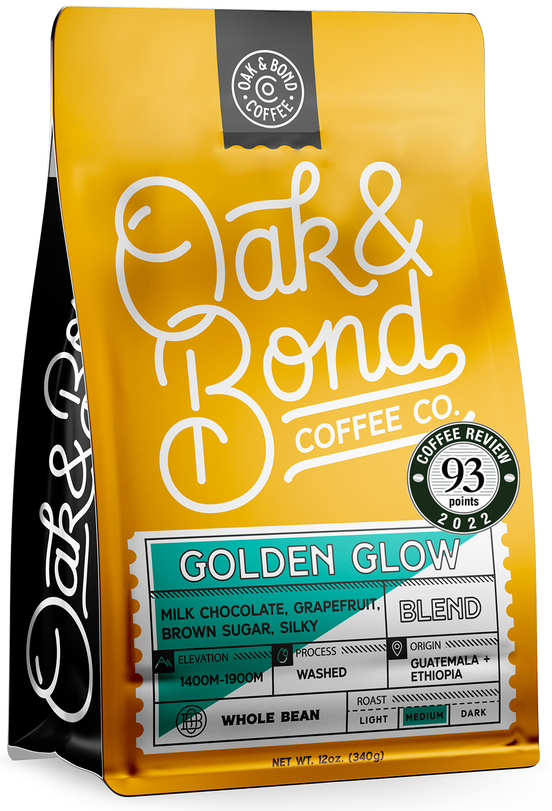 Golden Glow 5oz Sample – Oak & Bond Coffee